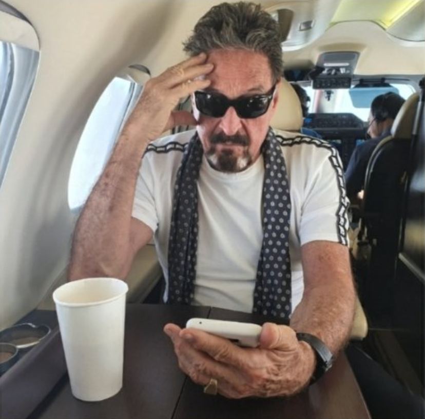 PICS and MOAR from JOHN McAfee [and EPSTEIN?] ~ August 26, 2022 – Rose ...