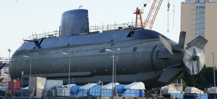 German made submarine INS Rahav on way to Israel